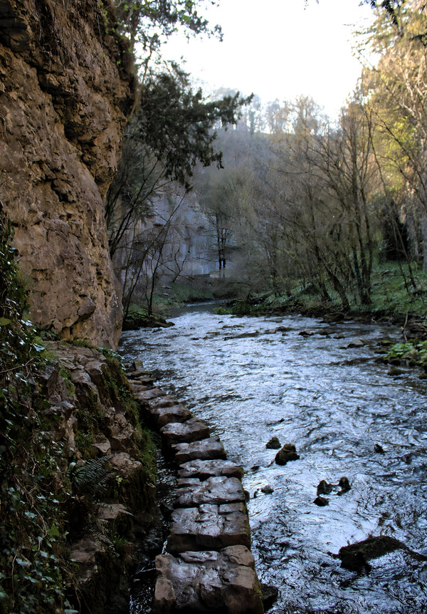 Chee Dale Stepping Stones - Peak District National Park. England ...