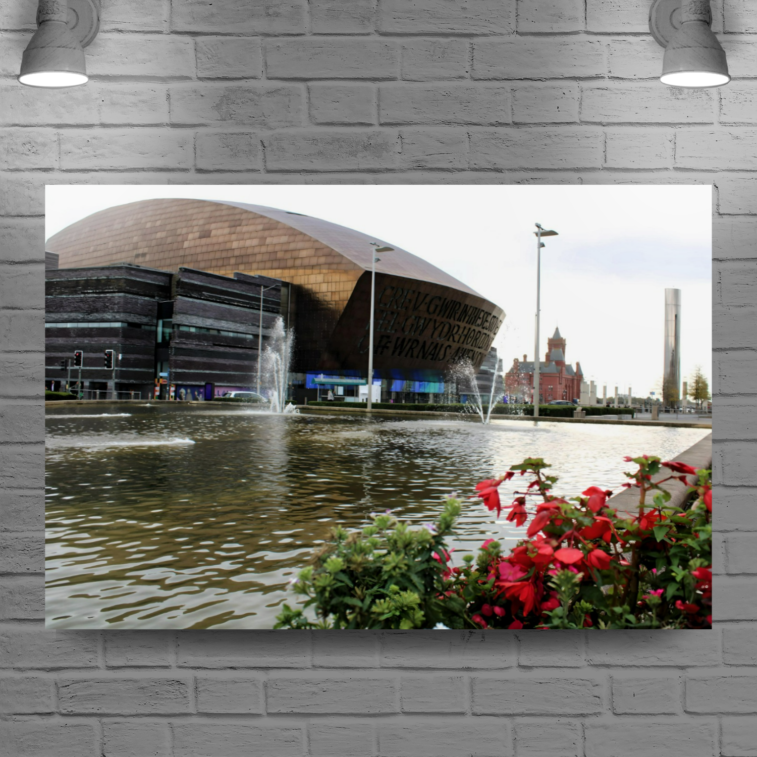 Giclée Mounted Wall Art Prints. Cardiff. Wales. – Picturesque Moments